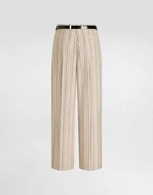 Dolce & Gabbana Regimental Pinstripe Trousers