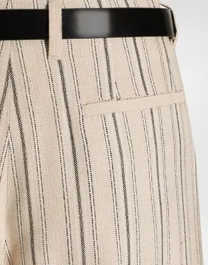 Dolce & Gabbana Regimental Pinstripe Trousers