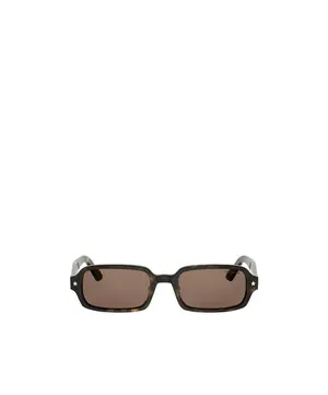 Dior Diorpacific S3i Rectangular Frame Sunglasses - Brown