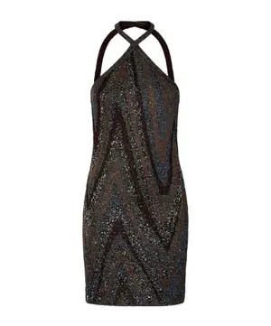 Missoni Metallic Zigzag Mini Dress - No