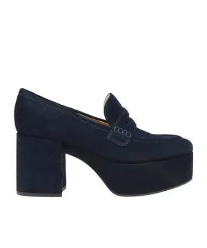 GIANVITO ROSSI Jenna Platform Loafers - Black