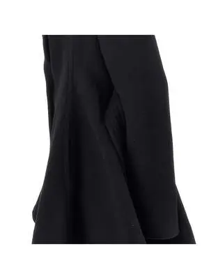 Alaïa Belted Asymmetric Robe Coat
