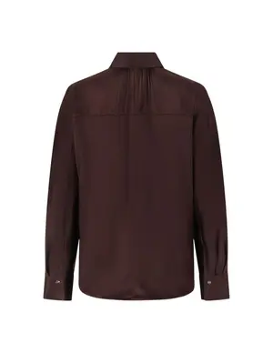 Vince Long-sleeve Shirt - Brown