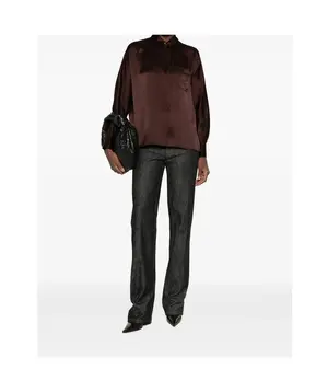 Vince Long-sleeve Shirt - Brown