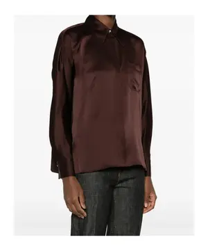 Vince Long-sleeve Shirt - Brown