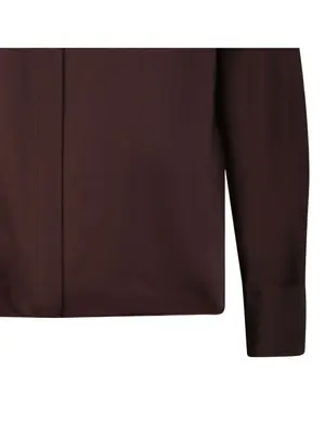 Vince Long-sleeve Shirt - Brown