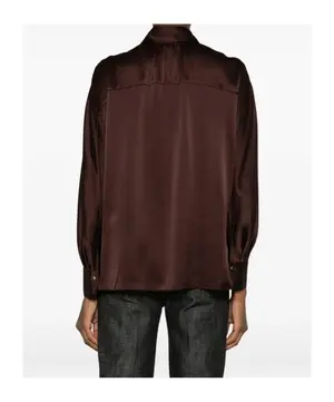 Vince Long-sleeve Shirt - Brown