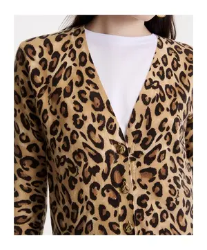 Marella V-neck Printed Knit Top