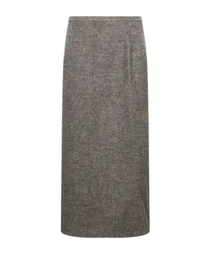 Magda Butrym Straight-fit Skirt - Grey