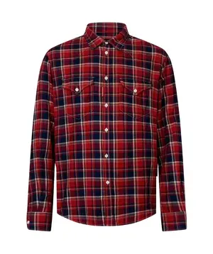 Dsquared2 Classic-check Western Canadian Shirt - Red