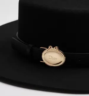 Dior Médaillon Origine Large Brim Hat