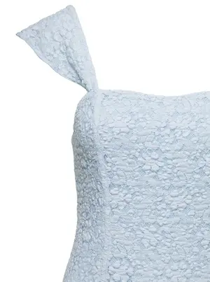 ROTATE BY BIRGER CHRISTENSEN Lace Stitching Dress