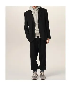 AMI Paris Single Breasted Straight-fit Blazer