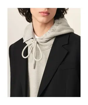 AMI Paris Single Breasted Straight-fit Blazer