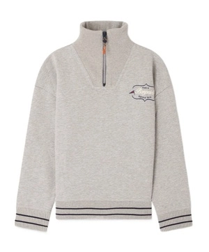 Bonpoint Long-sleeve Sweatshirt - Light Gray
