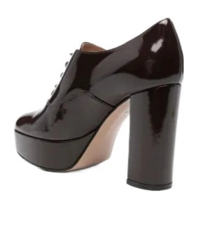 GIANVITO ROSSI 105mm Vicky Lace-up Platform Pumps