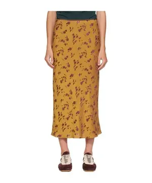Dries Van Noten Jacquard Midi Skirt