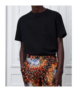 Dior Medaillon T-shirt, Relaxed Fit - Black