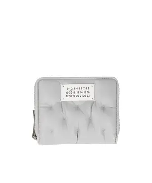 MAISON MARGIELA Leather Wallet - Grey