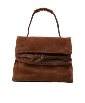 Moschino Buckled Shoulder Bags