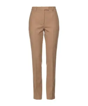 Max Mara Stretchy Bootcut Pants - Camel