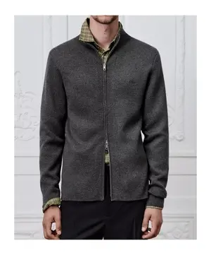 Dior Wool Zip-up Cardigan
