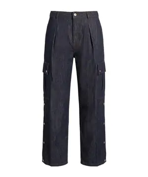 Burberry Dark Denim Cargo Pants
