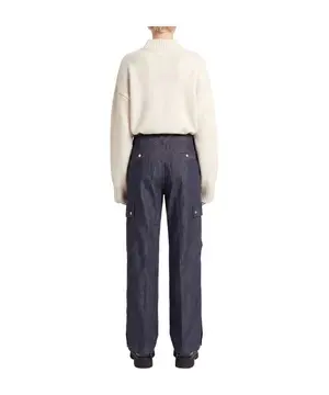 Burberry Dark Denim Cargo Pants