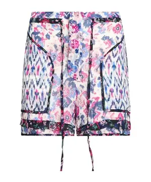 Isabel Marant Étoile Multi-colored Chiffon Shorts - No
