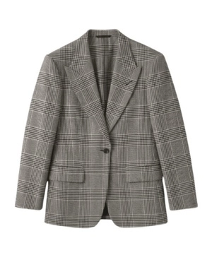 TOM FORD Long-sleeved Suit Jacket - Gray