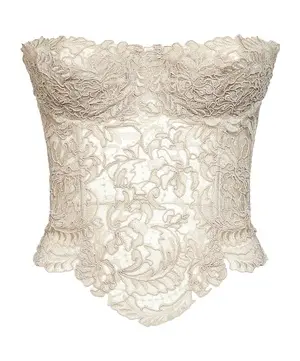 Ermanno Scervino Sleeveless Tube Top - Nude