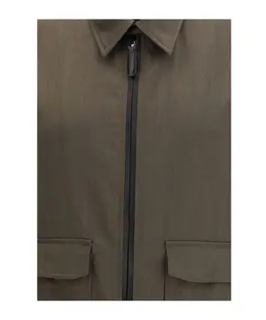 Brioni Zip-up Pocket Detail Jacket