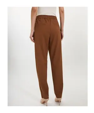 Marella Casual Pants With An Elasticated Drawstring Waist