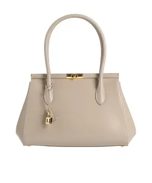 Dolce & Gabbana Large Solidcolor Tote Bag - Grey