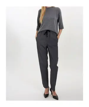 Marella Casual Pants With An Elasticated Drawstring Waist
