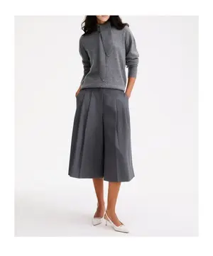 Marella Pleated Bermuda Shorts