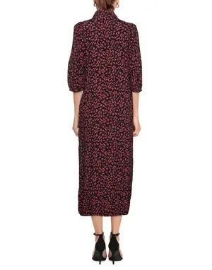 GANNI Floral Print Dress