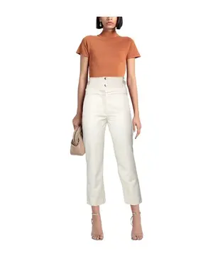 Sportmax Minimal Stretchtwill Trousers - White