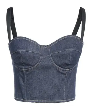 Dolce & Gabbana Simple Denim Top