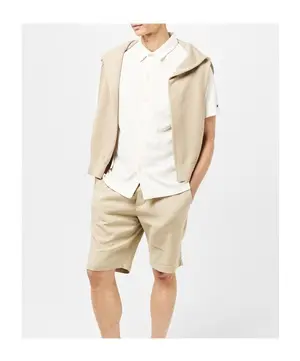 Tommy Hilfiger Offwhite Shortsleeve Collared Shirt