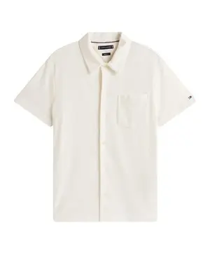Tommy Hilfiger Offwhite Shortsleeve Collared Shirt