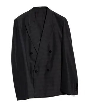 Gucci Prince Of Wales Silk Jacket - Black