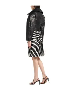 Jacquemus Zebra-print Umbrella Skirt