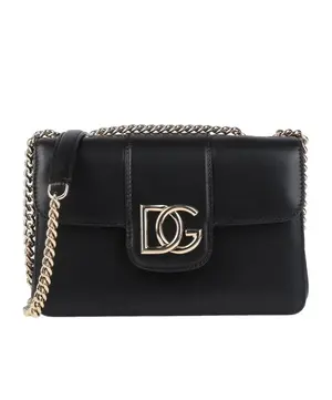 Dolce & Gabbana Medium-sized Leather Bag - Black