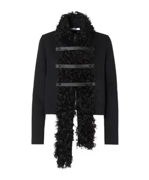 Fendi Jacket Wool And Shearling Blouson