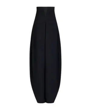 Alaïa Wide-leg Casual Trousers - Black
