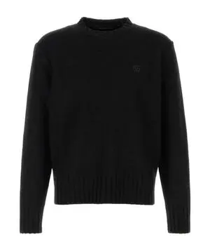Gucci Logo Embroidered Knitted Jumper