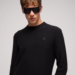 Gucci Logo Embroidered Knitted Jumper