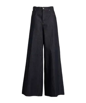Max Mara Dark Straight-leg Jeans - Blue