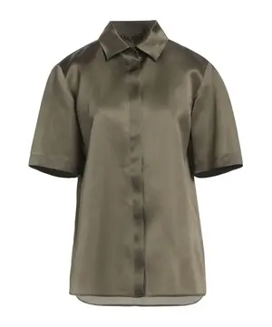 Max Mara Solid-color Short-sleeved Shirt - Green
